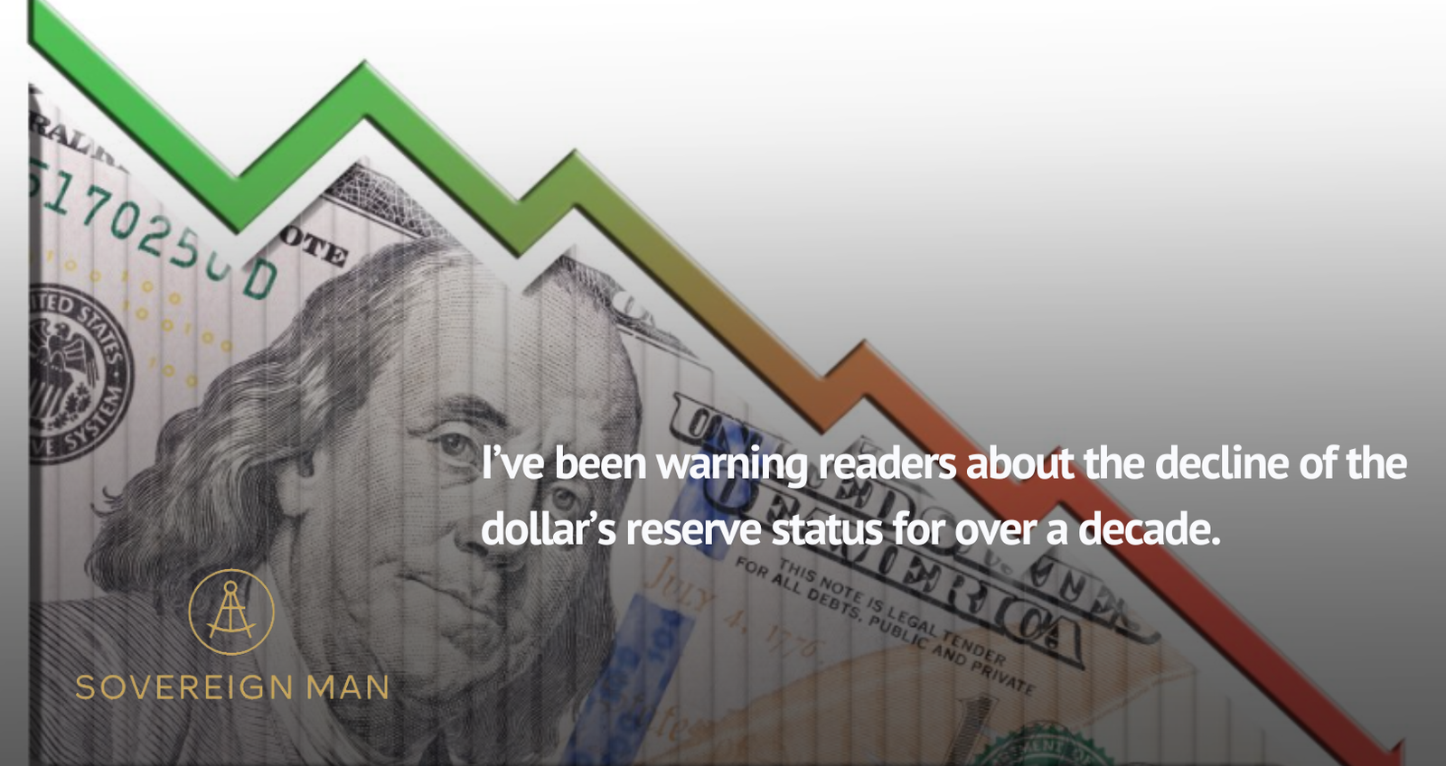 The dollar’s international decline is becoming really obvious | Schiff ...